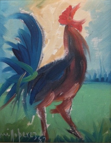 GALERIA DE ARTE DOMINICANA: OFERTA INCREIBLE - Gallo de Guillo Perez