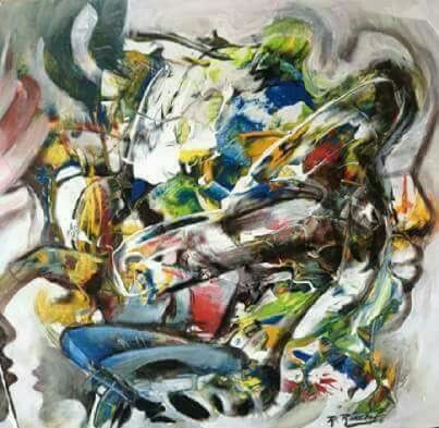 GALERIA DE ARTE DOMINICANA: Ramón Rincón 40 x 40 - 2