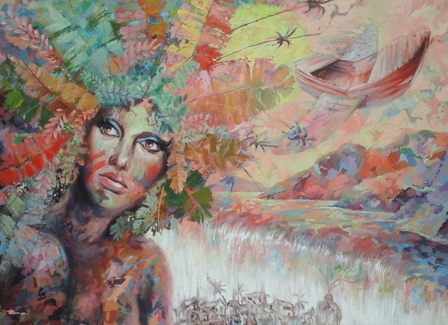 GALERIA DE ARTE DOMINICANA: Benjamín Cruz - 30 x 40 - 2