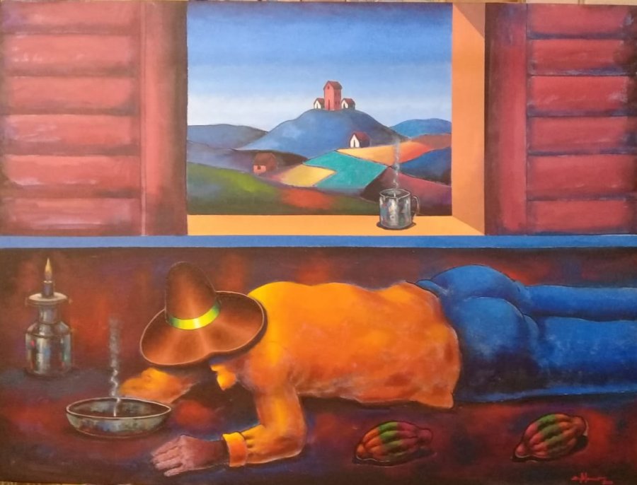 GALERIA DE ARTE DOMINICANA: Dionisio Blanco - 30 x 40 - 1