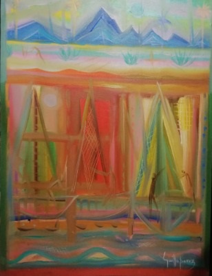 GALERIA DE ARTE DOMINICANA: Guillo Pérez - 40 x 30 - de Colección