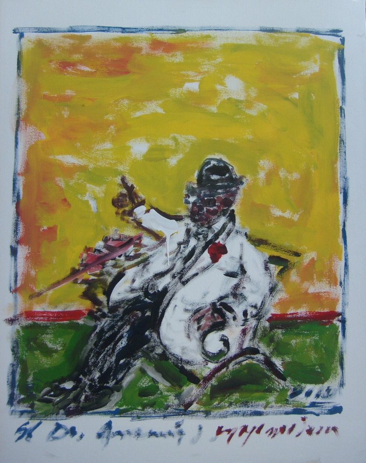 Galería de Arte Shanell: José Cestero-El Dr. Anamú In Memoriam